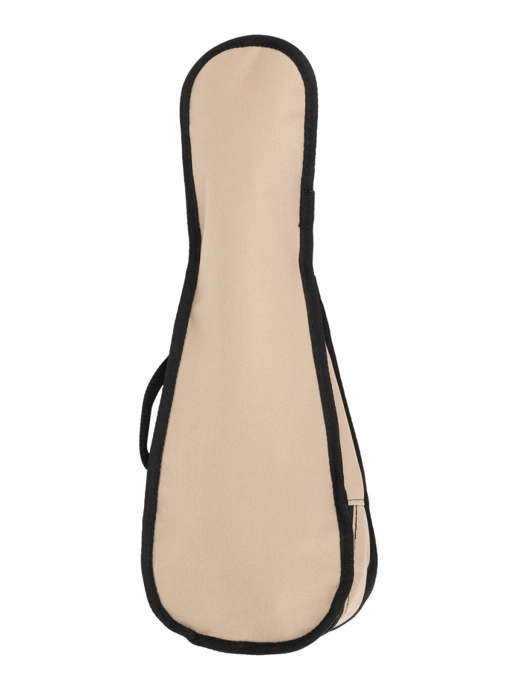 ЛЧУ1-БЕЖЕВЫЙ Чехол для укулеле сопрано, бежевый, боковая ручка и регулируемая лямка, Lutner