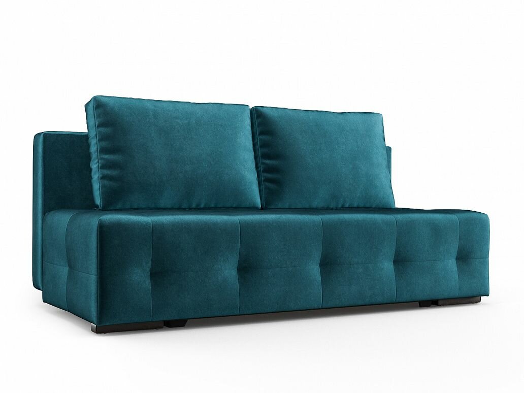 Meblevka Диван еврокнижка Марсель 1 велюр сине-зеленый