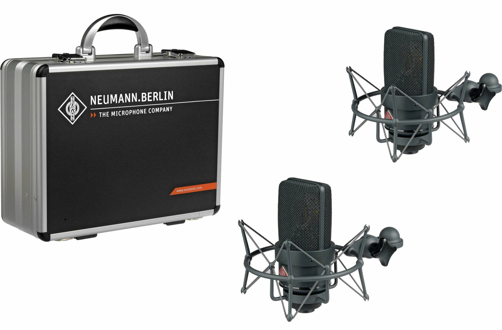 Микрофон Neumann TLM 103 mt Stereo Set студийный конденсаторный стереопара, черный