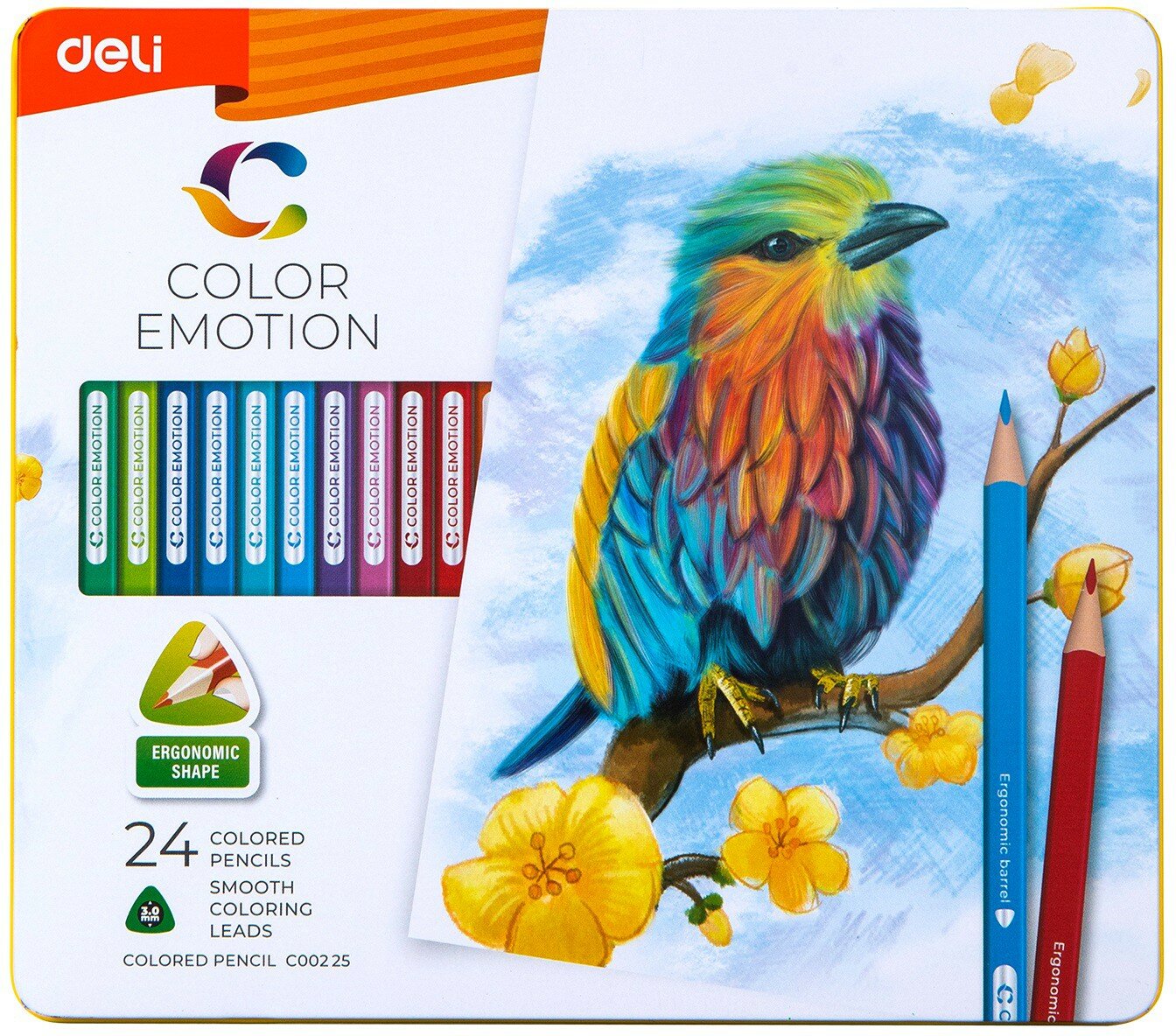 Карандаши 24 цвета Color Emotion липа (EC00225)