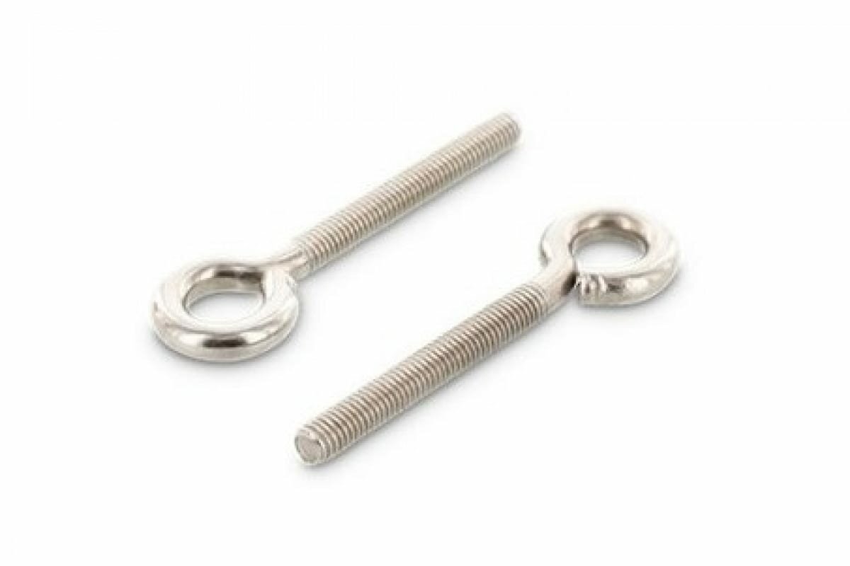 ЦКИ Петля-винт М10х80х14 Ц, комплект 10 шт, крепёжный элемент для дверей и мебели