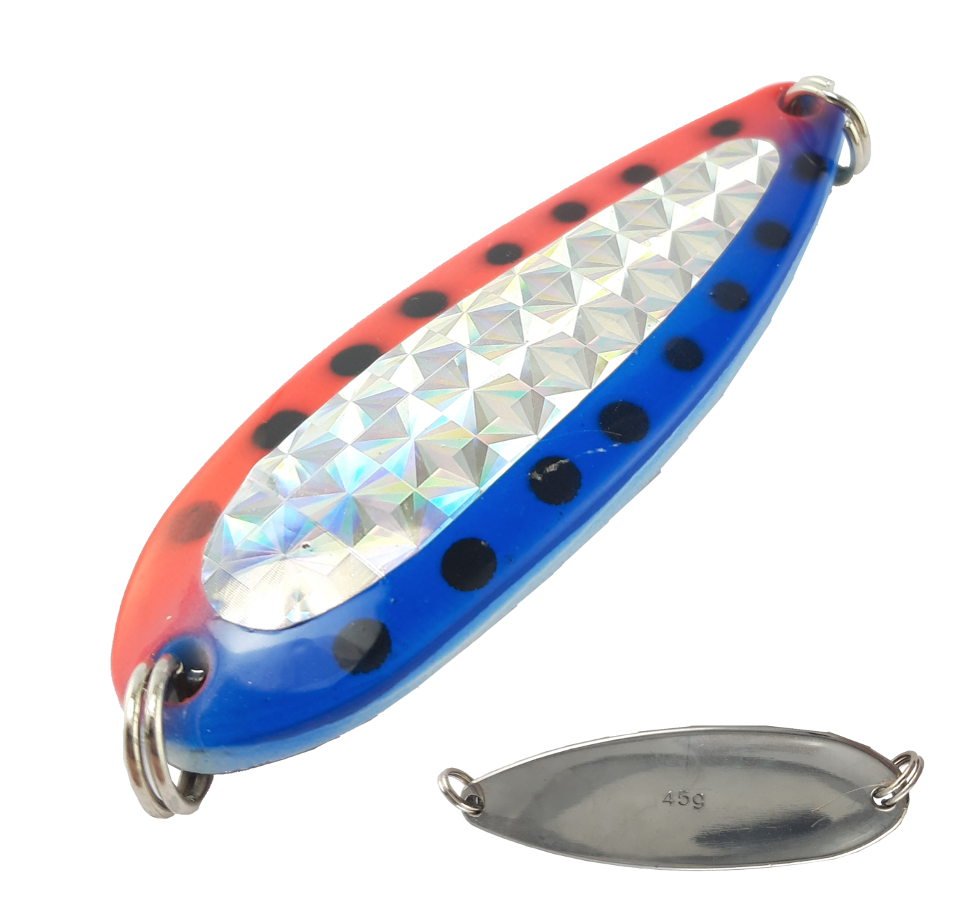 Блесна из латуни Nakazima Salmon Buster-EX 45г -684, 80mm