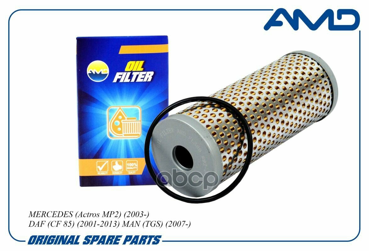 Фильтр масляный A0004604283/AMD. FL389 (ГУР) AMD AMD AMD. FL389 AMD арт. AMD. FL389
