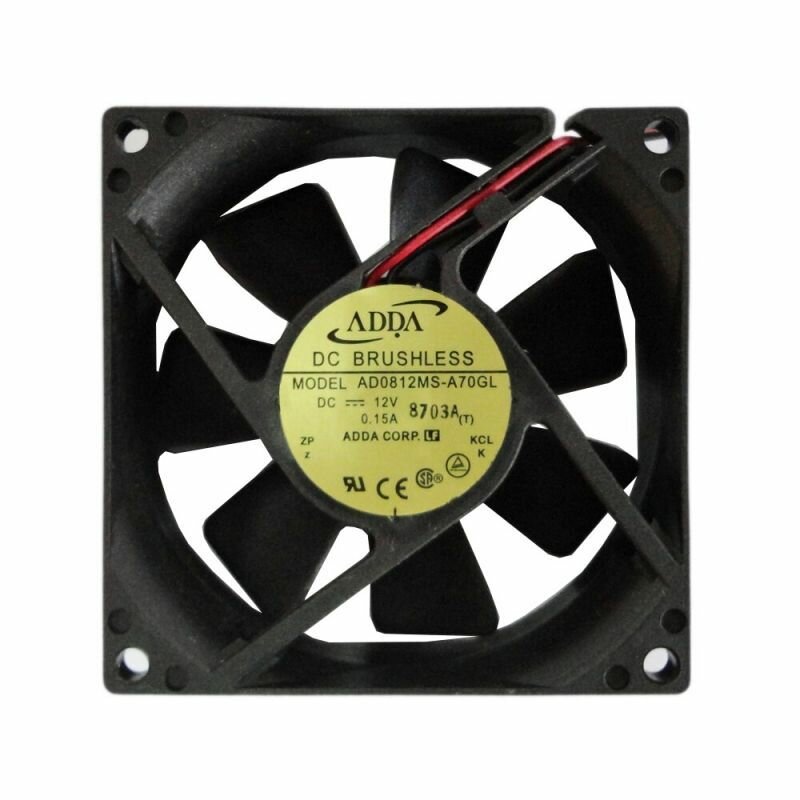 Вентилятор ADDA AD0812MS-A70GL 12V