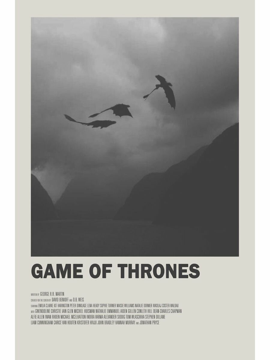 Постер "Игра престолов. Пробуждение тьмы"