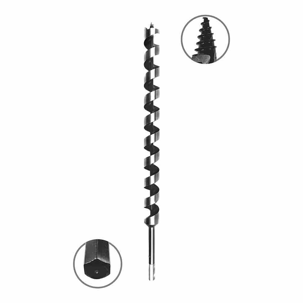 Сверло по дереву винтовое Vira 28х460 мм (552049) Vira 552049