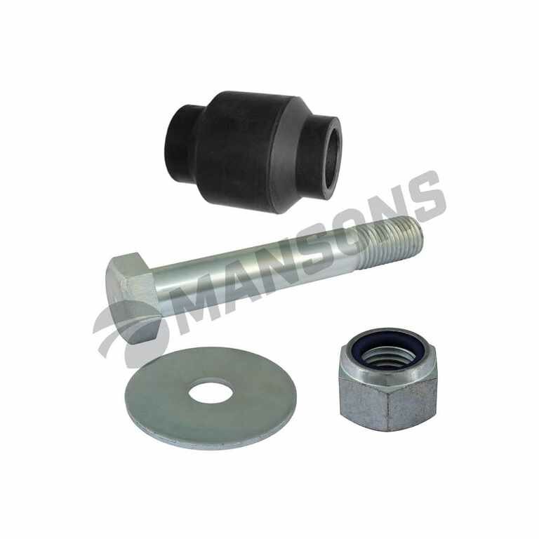 Ремкомплект BPW ROR сайлентблока полурессоры (30х60х102мм) (сайлент, болт, гайка, шайба), 300.178, MANSONS