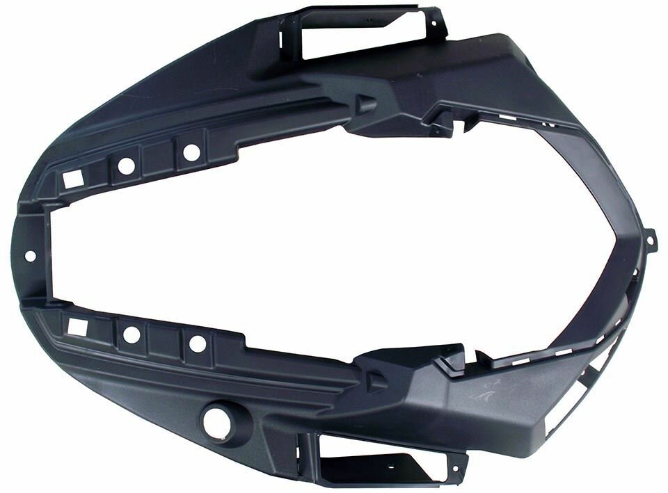 Основание бардачка (черный), пластик, LU069289