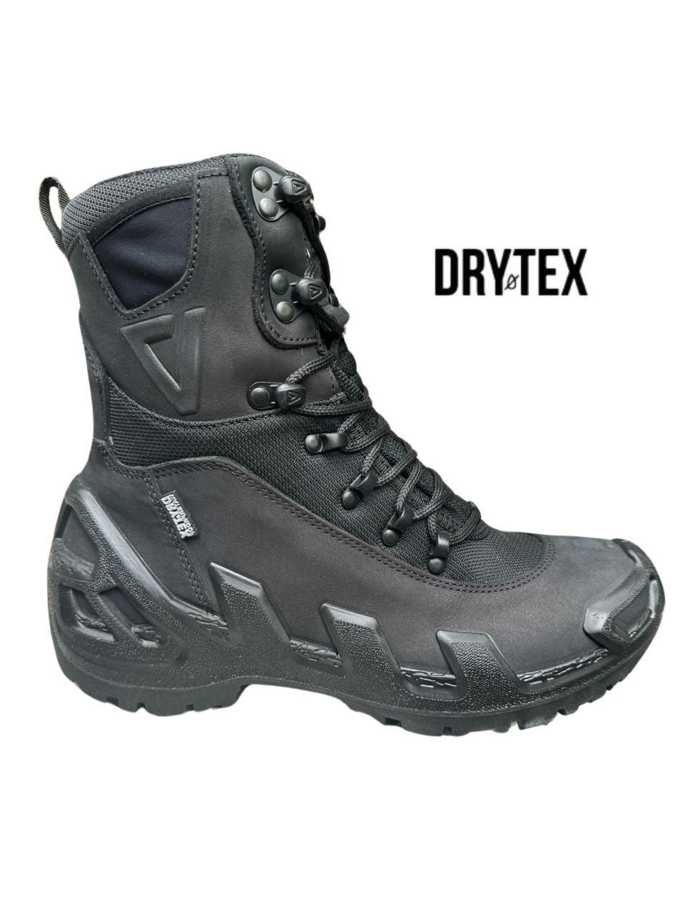 Ботинки тактические, Берцы военные, 43 размер, черный цвет