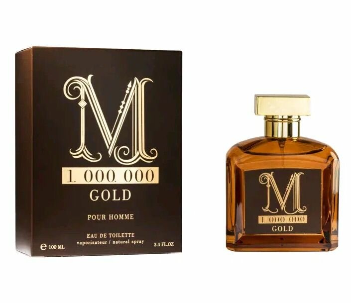 Туалетная вода NEO Alain Fumer Classic MILLION GOLD 100ml (аромат PR 1 Million) для мужчин