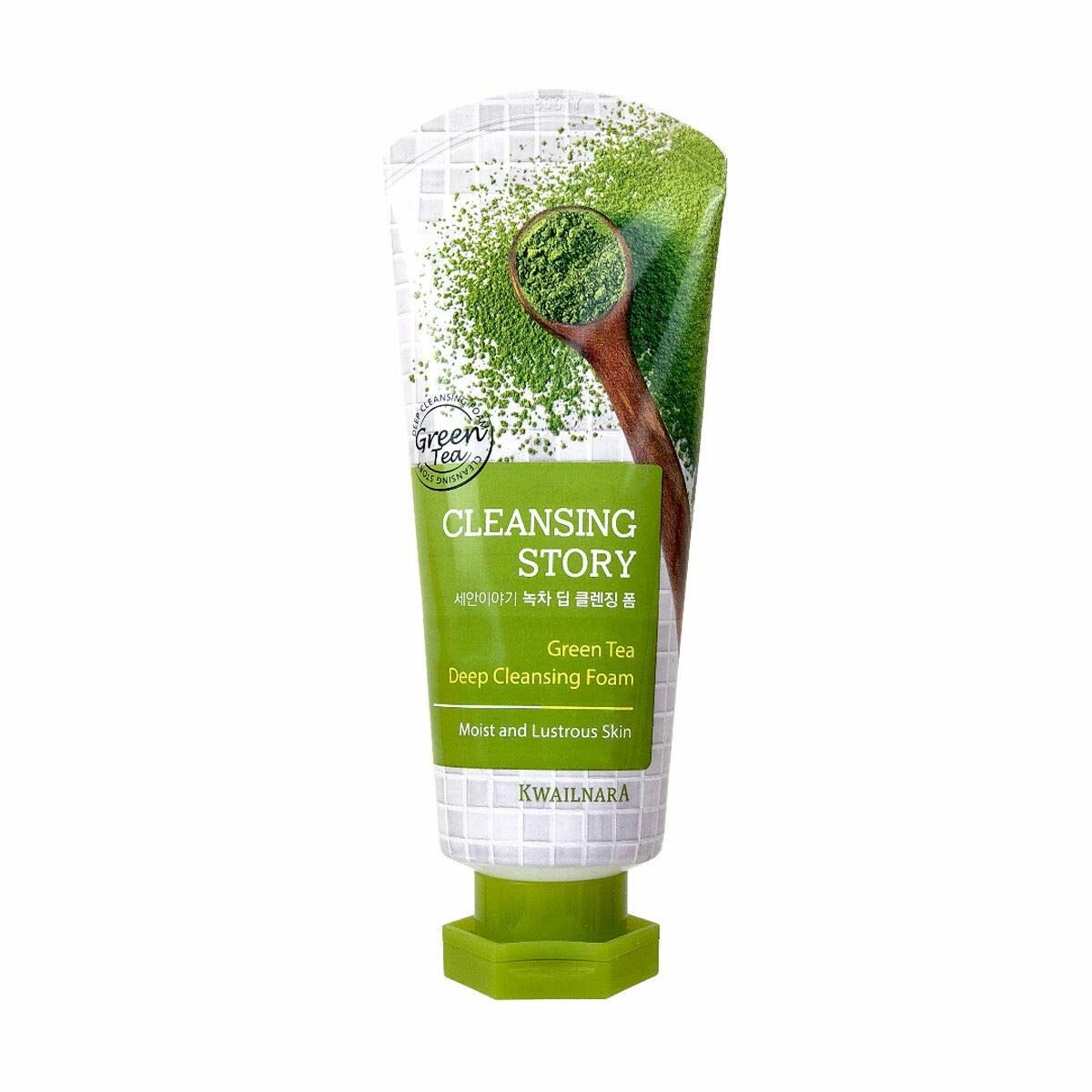 WELCOS Очищающая пенка для умывания лица Cleansing Story Green Tea Deep Cleansing Foam
