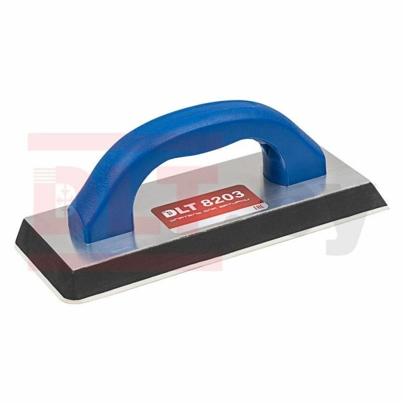 Шпатель DLT, для затирки, резиновая пластина, 24 см x 10 см x 2 см