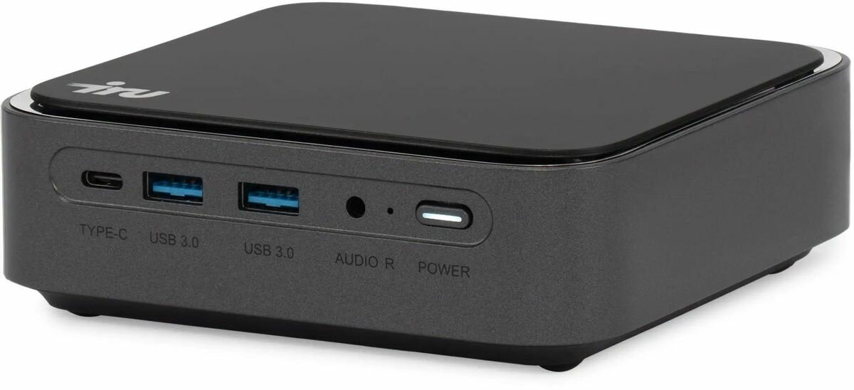 Неттоп iRU 310TLCN Intel Core i3 1115G4, DDR4 8ГБ, 256ГБ(SSD), Intel UHD Graphics, Windows 11 Pro, черный 1975168