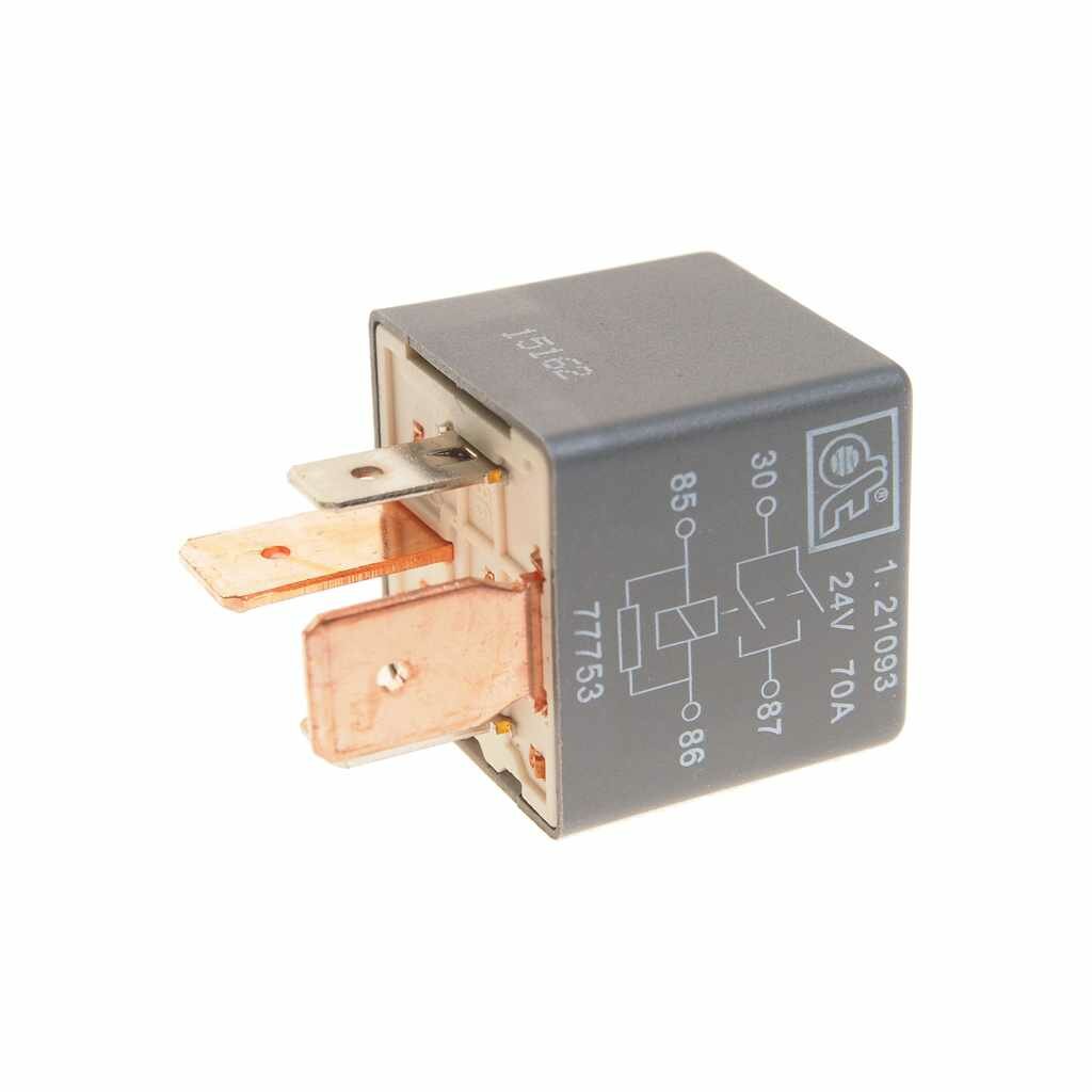 Реле DAF (24V,70A,4 контакта) с сопротивлением, 1.21093, DT