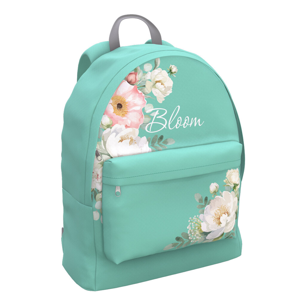 Рюкзак 1отд. EasyLine 17L Pastel Bloom мятный 39х29х13см ERICH KRAUSE