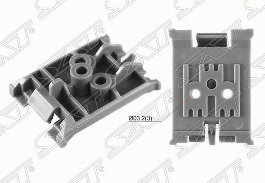 SAT ST-M11328 Клипса молдинга RENAULT (Продажа по 10шт)