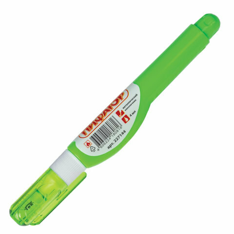 Ручка-корректор пифагор, 4 мл, металлический наконечник, 227144