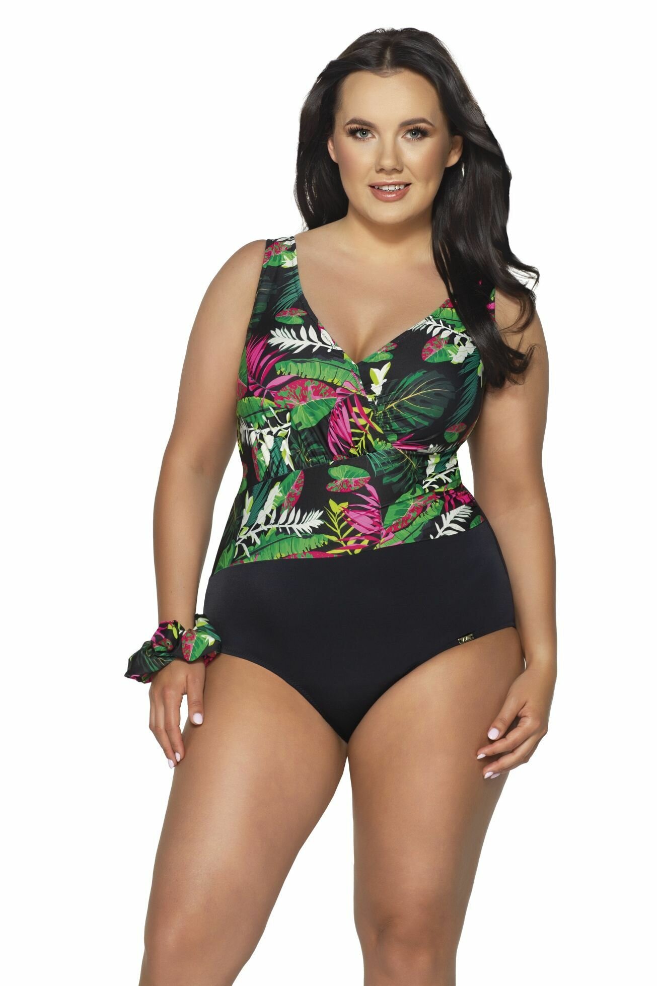 Купальник AVA Слитный купальник AVA с растительным принтом 90E