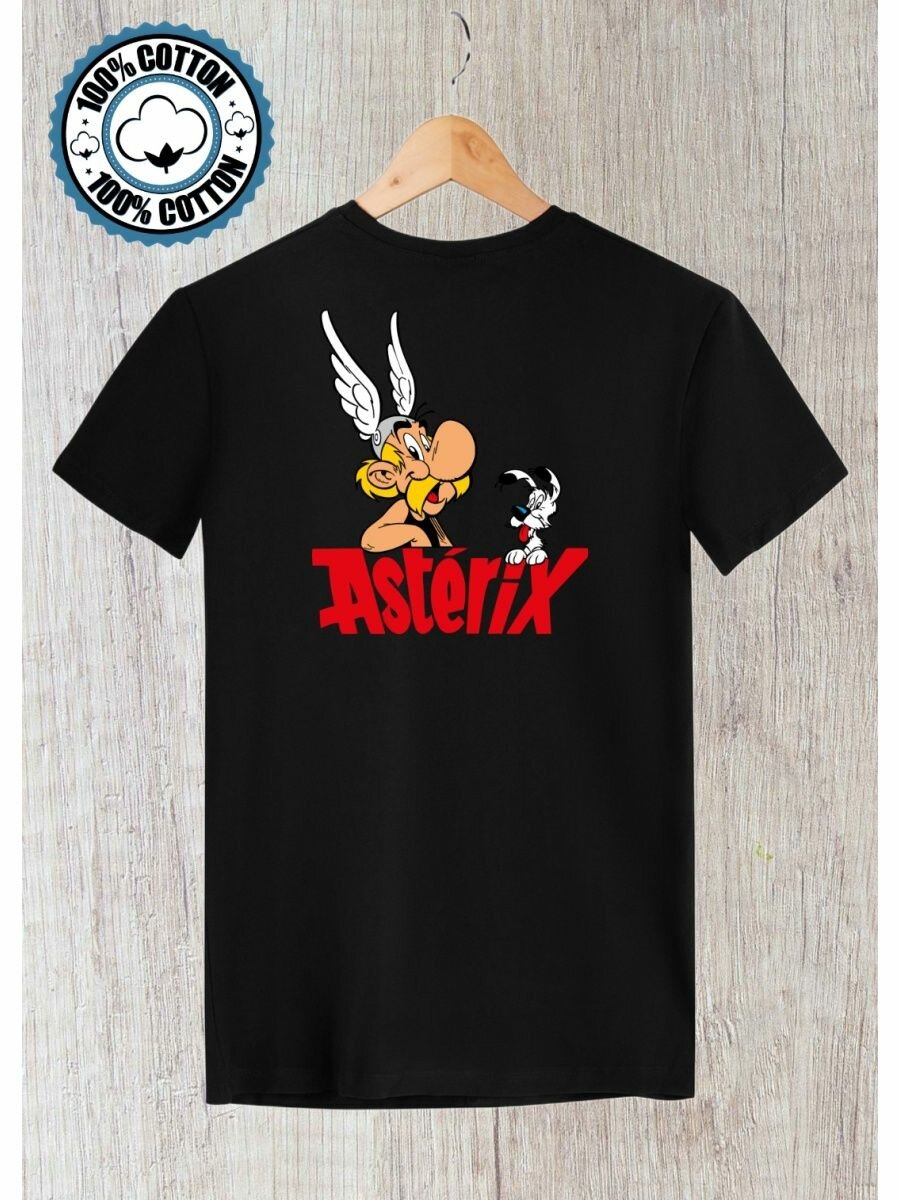 Футболка астерикс мультик герой asterix