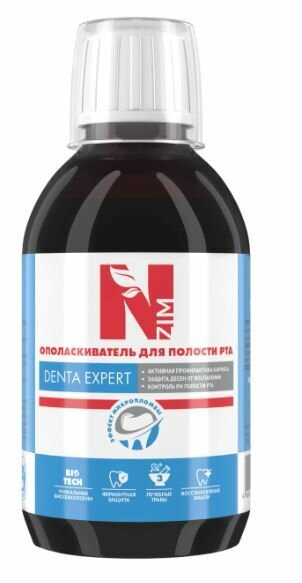 Ополаскиватель для полости рта N-zim Дента Эксперт , 220 мл, АртЛайф