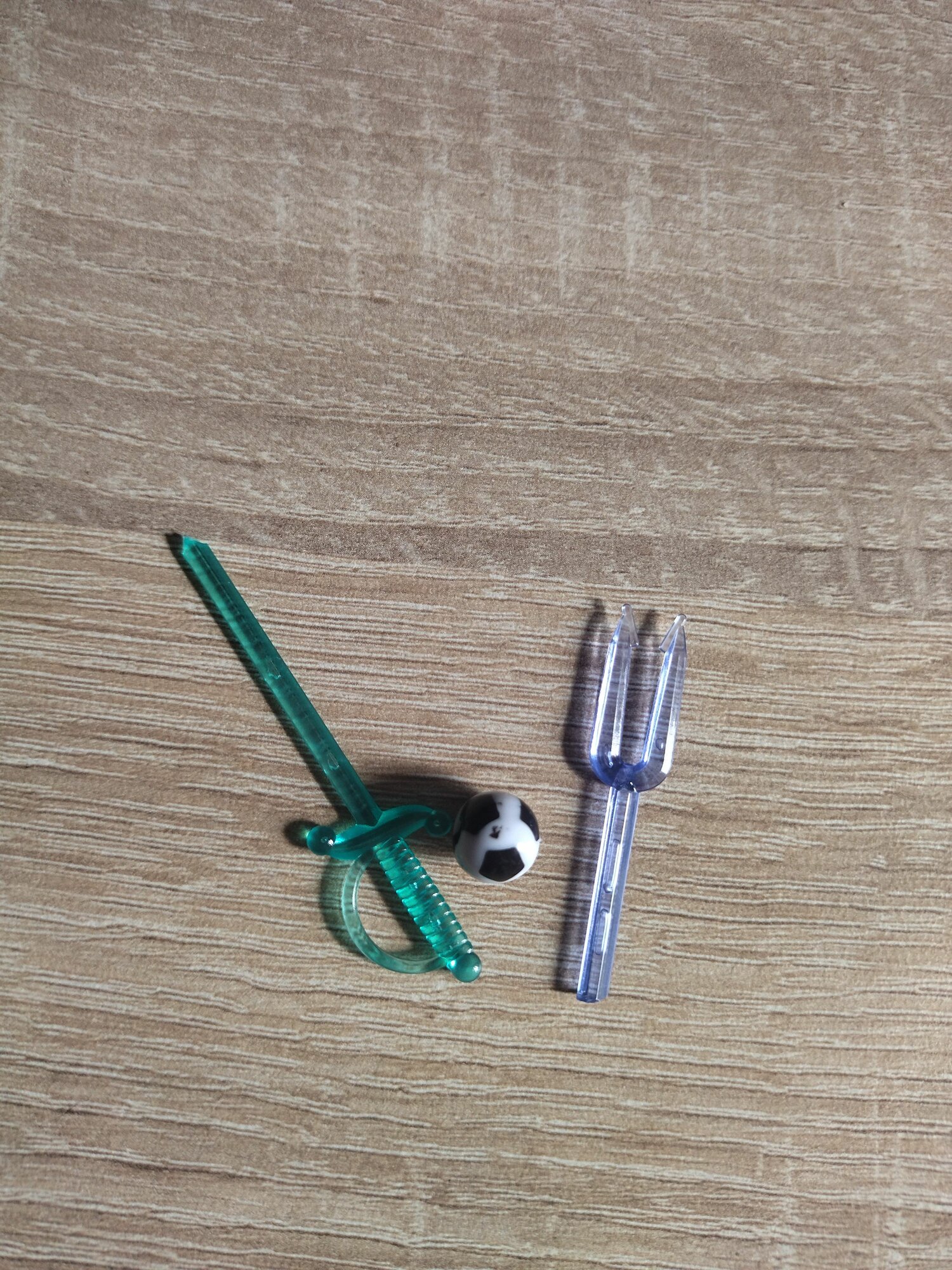 Набор миниатюр для ватной игрушки, 3 шт, эпоксидная смола