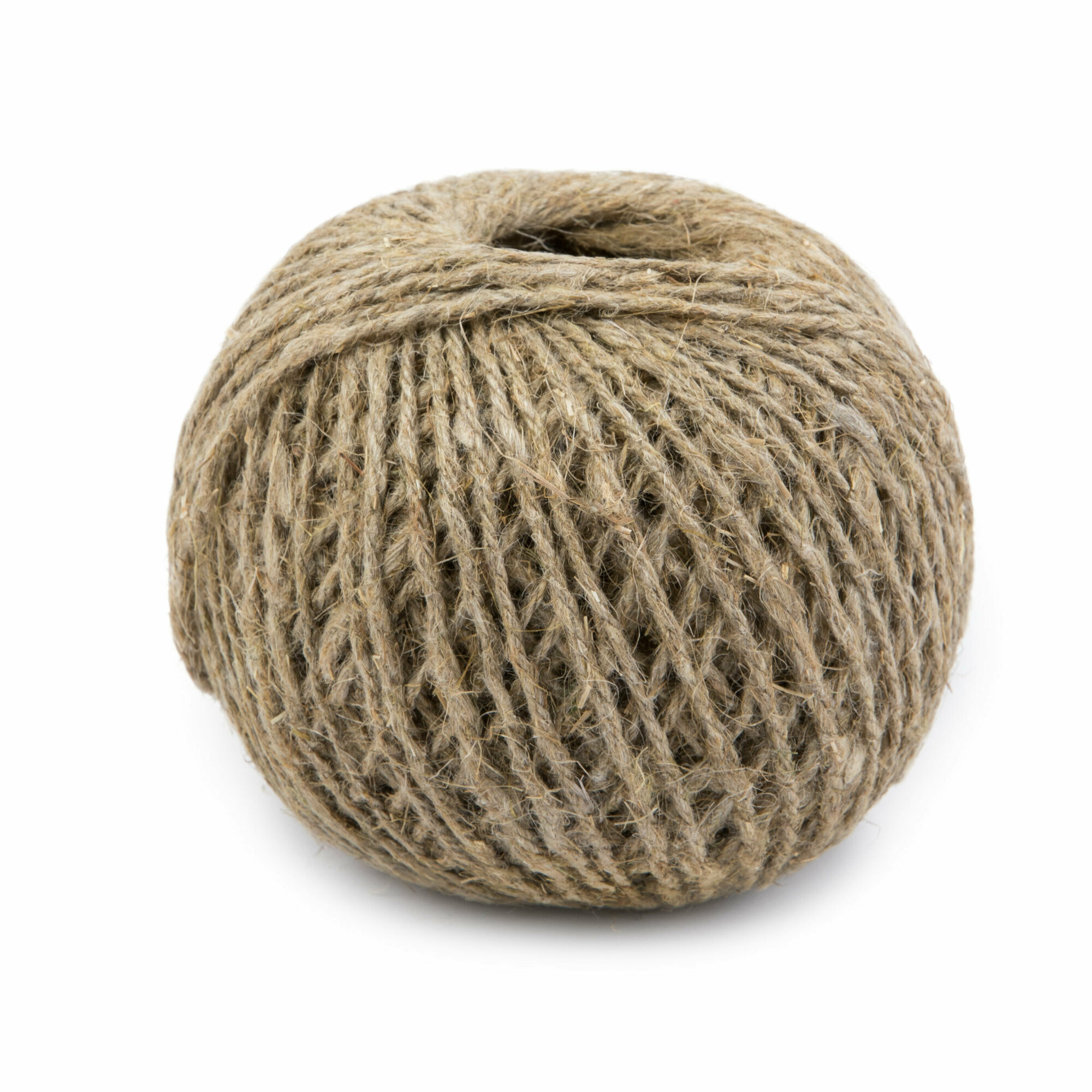 Gamma Шпагат льняной ШЛ9-RK66 100% лён 1.3 мм 100 м, натуральный прочный канат ГОСТ