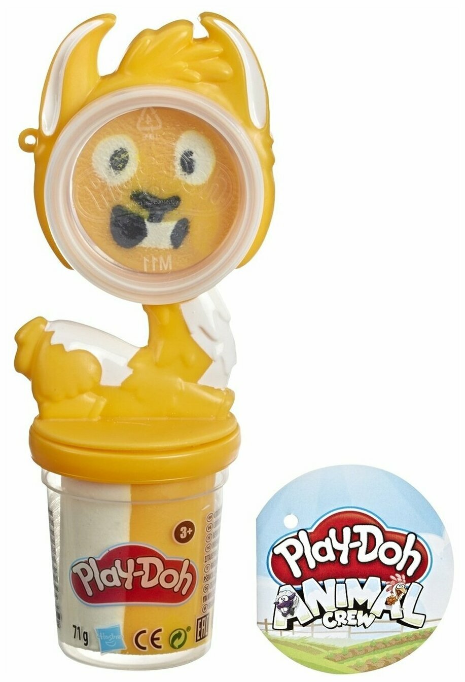 Масса для лепки Play-Doh Жители фермы Лама (E6722/E8576) 2 цв.