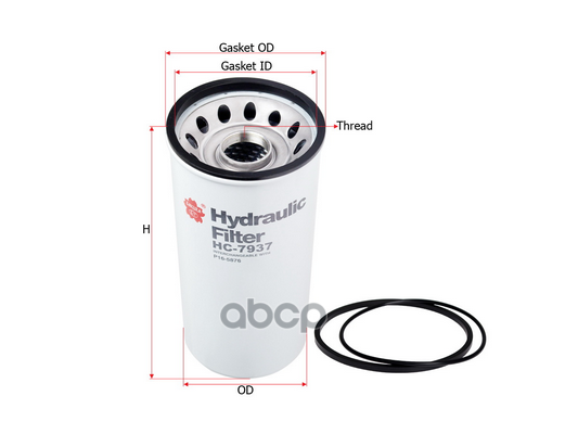 Фильтр гидравлический Sakura арт. HC7937