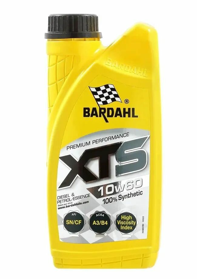 Масло моторное Bardahl XTS SN/CF 10W60 1л. (36251)