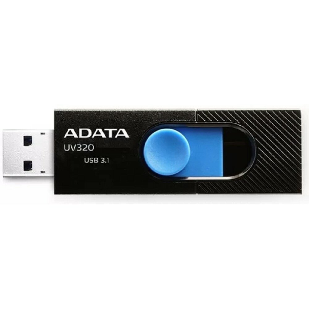 Флешка USB Flash A-Data AUV320-64G-RBKBL, Черный 64 ГБ