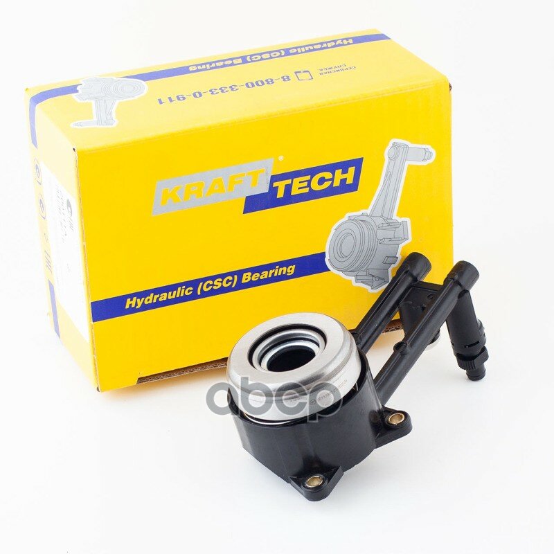 Подшипник выжимной гидравлический FORD Focus III 1.0-1.6 10>, C-Max II 1.6 10>, Mondeo IV 1.6 10> Z00112A KraftTech арт. Z00112A