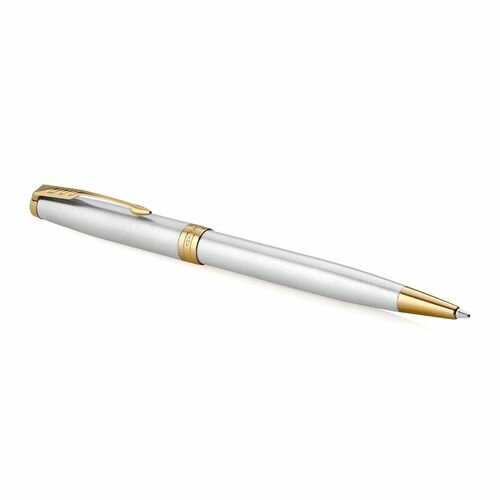 Ручка шариков. Parker Sonnet Core K527 (CW1931507) Stainless Steel GT M чернила черн. подар. кор.