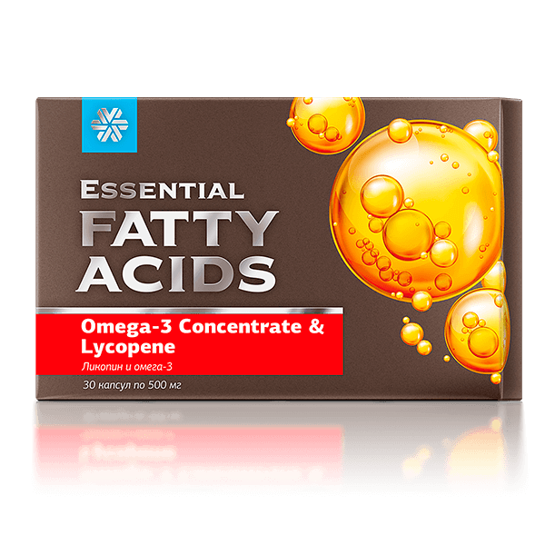 Ликопин и омега-3 - Essential Fatty Acids / Сибирское здоровье / Защита сердечно-сосудистой системы