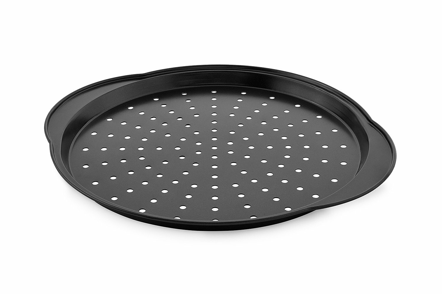 BERKRAFT Форма для пиццы 37×2.4×33 см, круглая, из нержавеющей стали для домашней выпечки