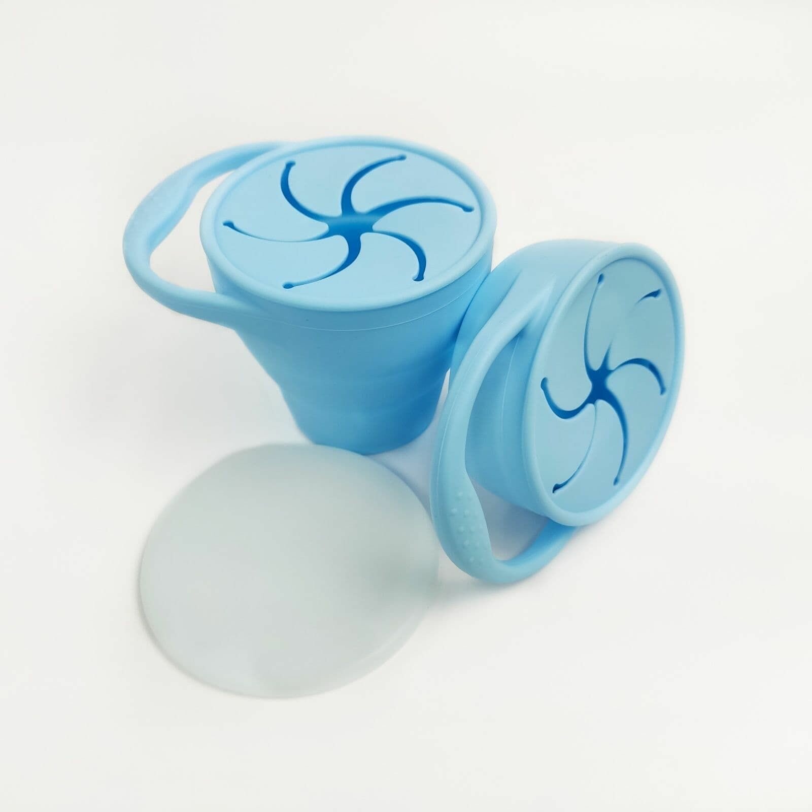 Снечница Снекстакан контейнер для снеков силиконовый детский