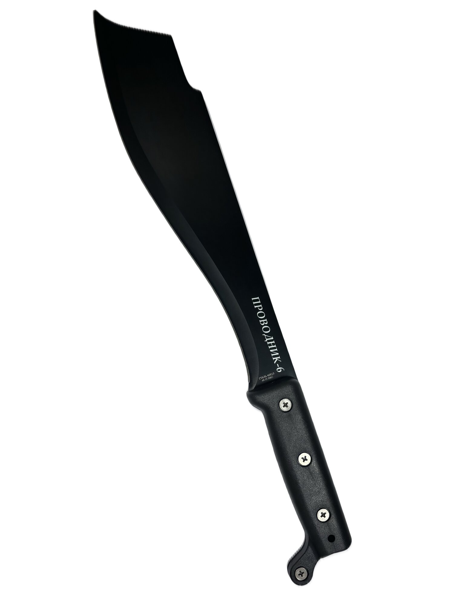 Мачете туристический Pirat "Проводник-6", с чехлом