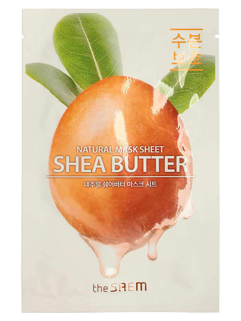 Тканевая маска с экстрактом масла ши The SAEM N Natural Shea Butter Mask Sheet (21 мл)