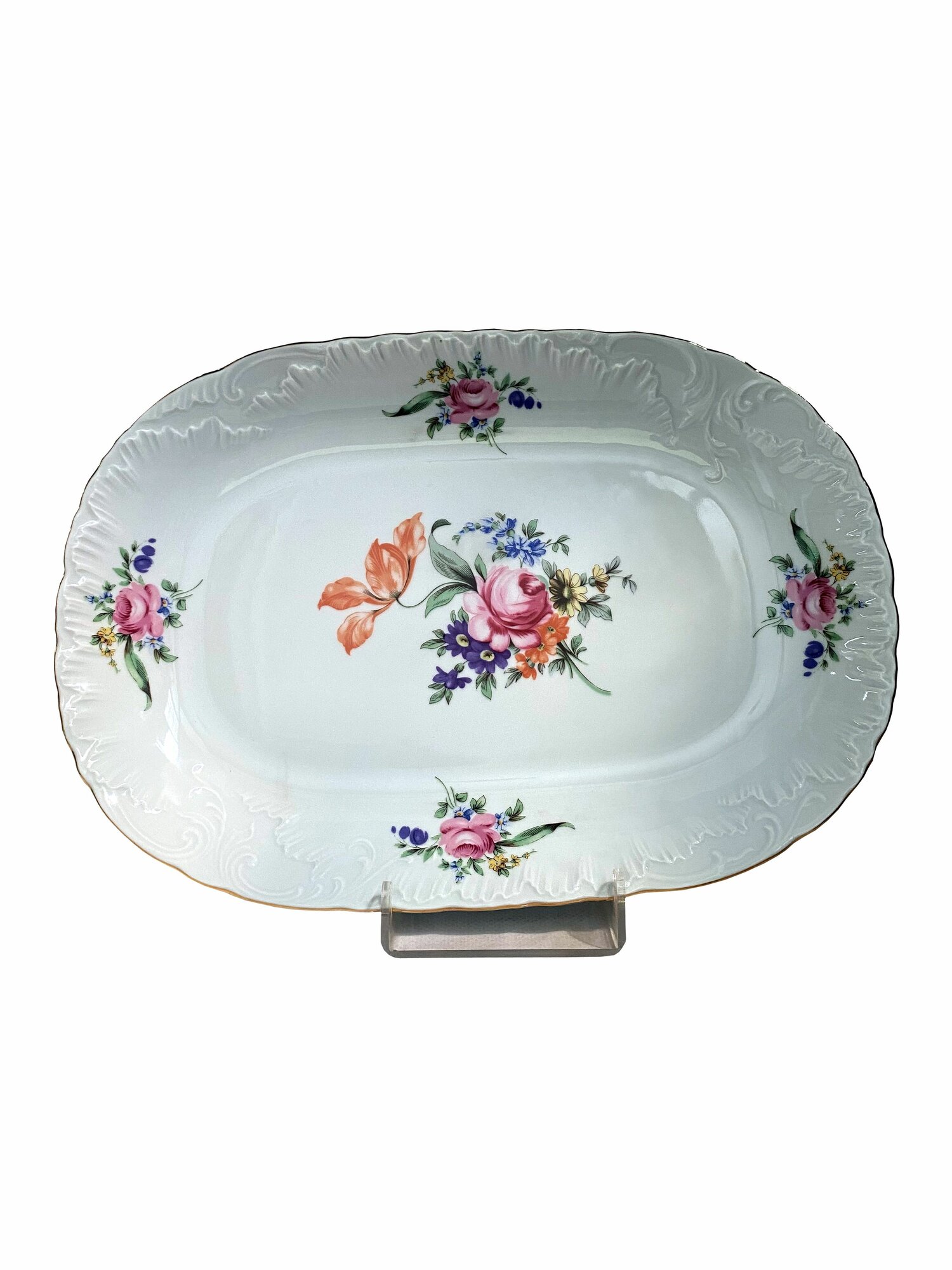 Блюдо овальное 33 см Rococo, 1 шт.