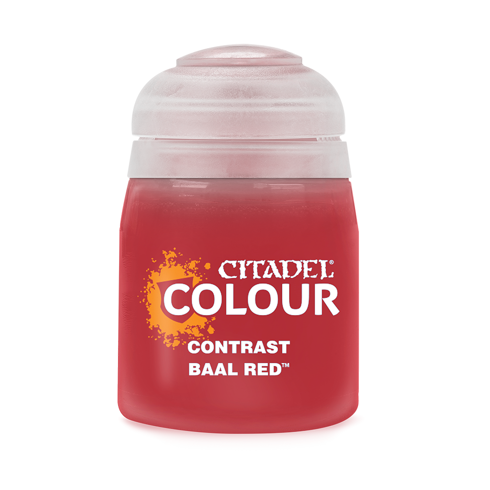Аксессуар для Warhammer Games Workshop Краска Контраст Красный Баала (Baal Red (18 ml)