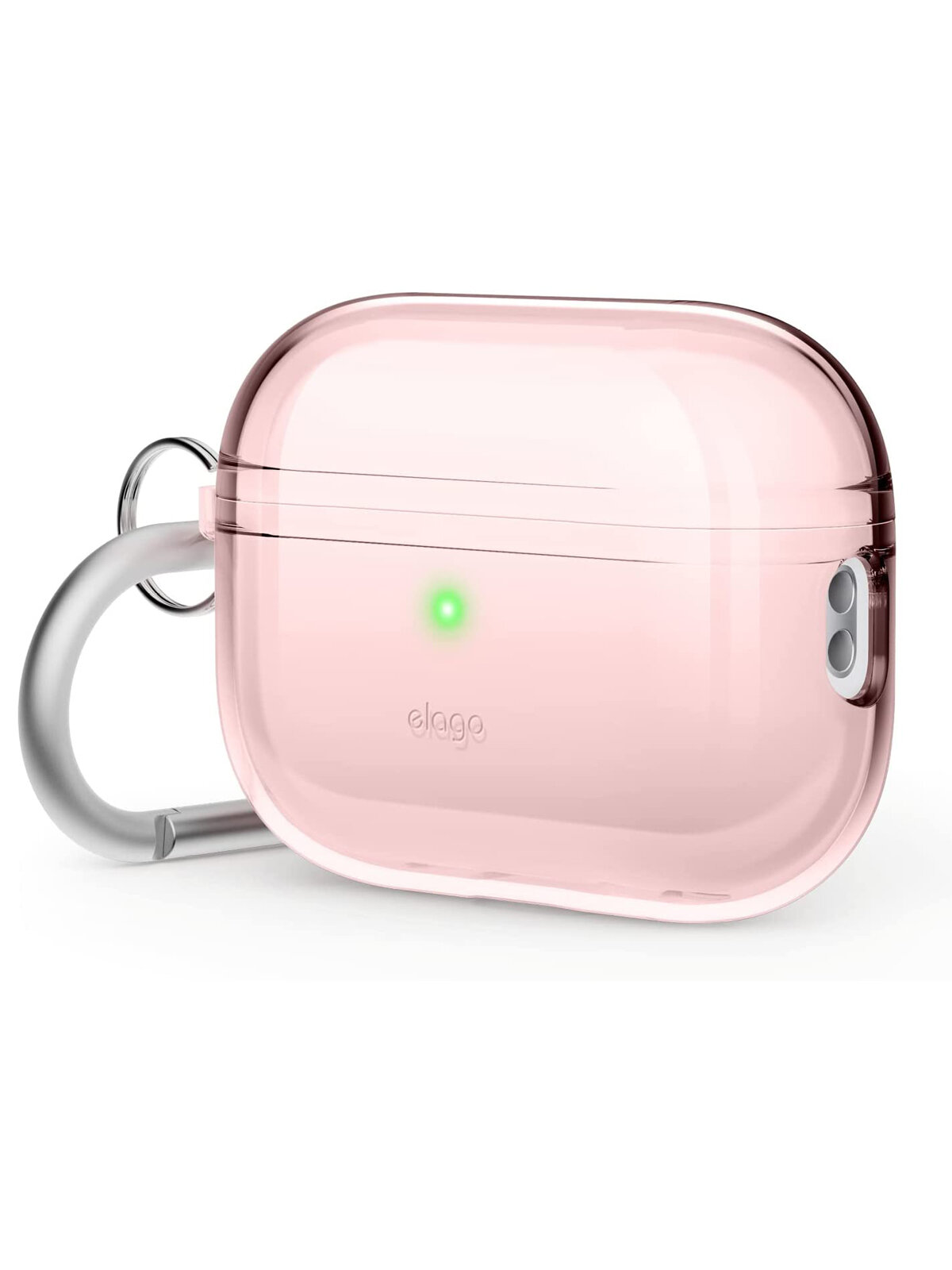 Elago для AirPods Pro 2 чехол Clear Hang case Lovely Pink