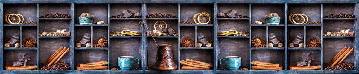 Кухонный фартук/стеновая панель МДФ для кухни 2800*600*6мм "TOP-46"