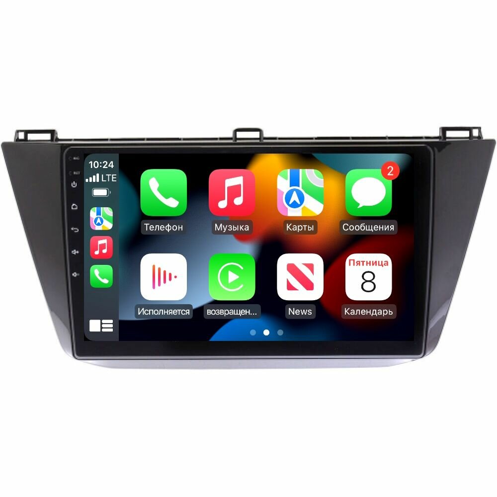 Магнитола CRS-300 Volkswagen Tiguan 2017-2022 с Android 14 - 6+128Gb память - Carplay - DSP - Кулер