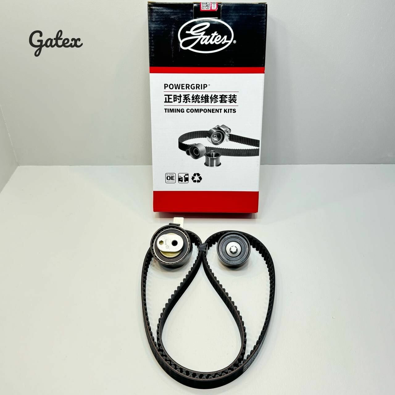 Комплект ГРМ Gates (ремень и ролики) для Geely Coolray, Atlas Pro 1.5T K0120529