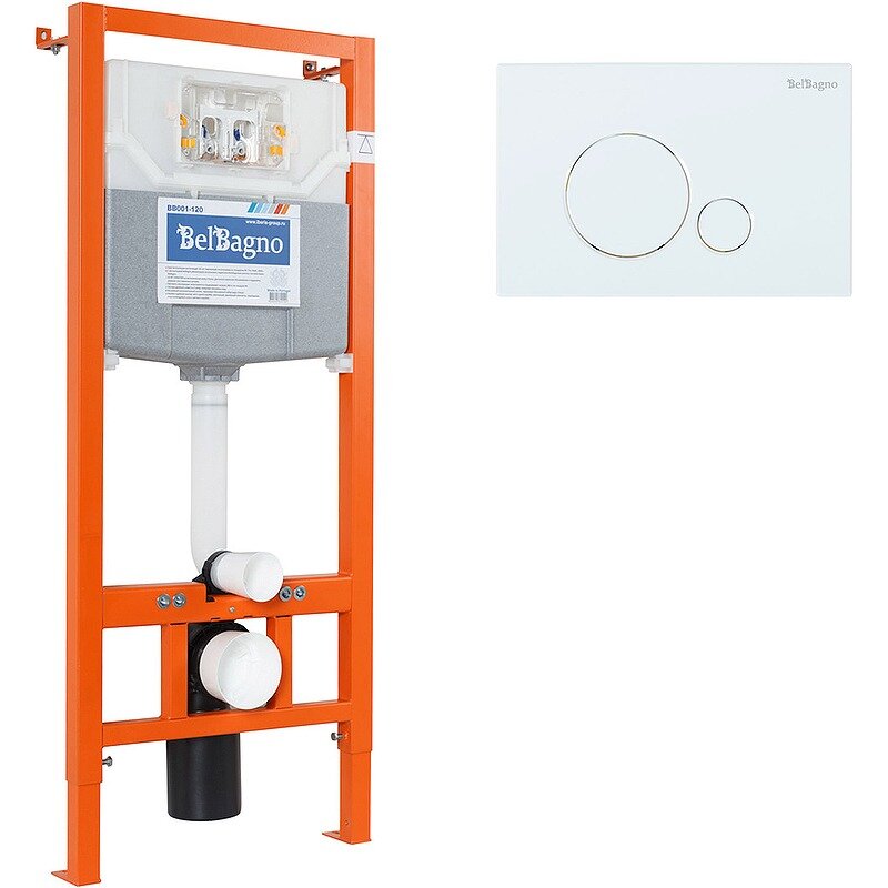 Инсталляция BelBagno BB001-120/BB014-SR-BIANCO