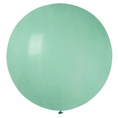 Шар латексный ненадутый И 27"/50 Пастель Aquamarine 69 см (1 в уп)