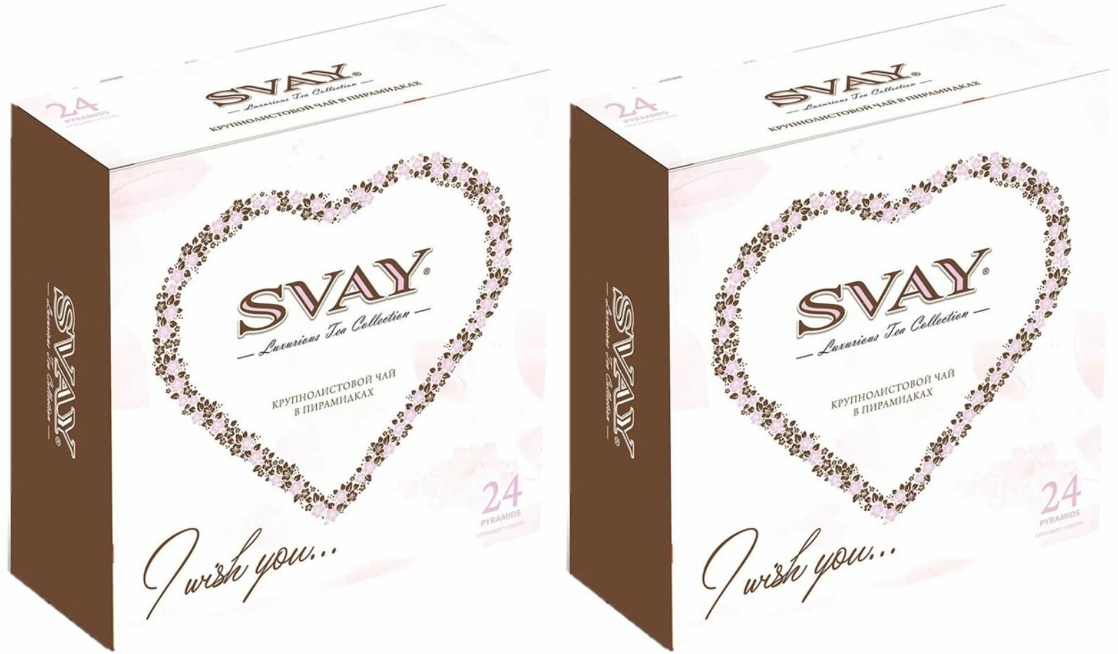Svay Чай черный I Wish You,24 пак,2 шт