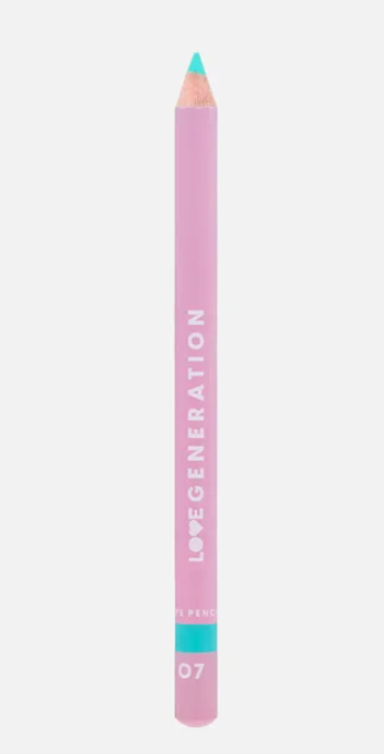 Карандаш для глаз Love Generation Eye Pencil, тон 07 лазурный, 1.2 гр