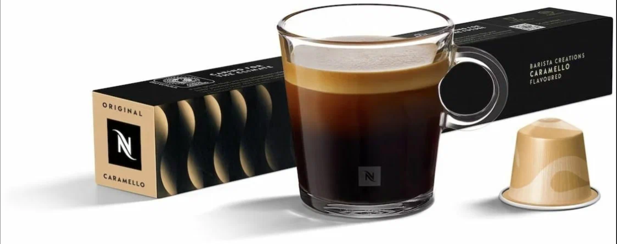 Кофе в капсулах Nespresso Original Caramello с ароматом карамели