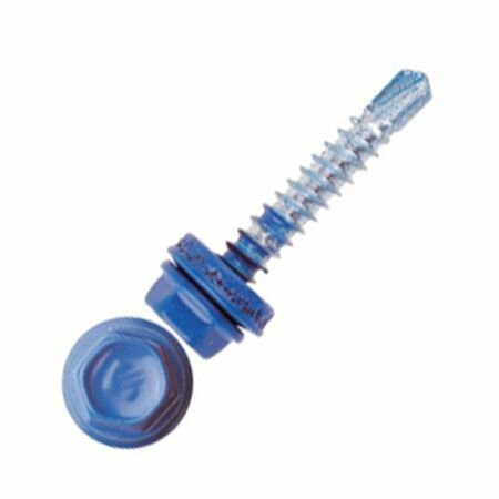 Саморез кровельный 4,8х28 RAL5005 синий (250шт) премиум