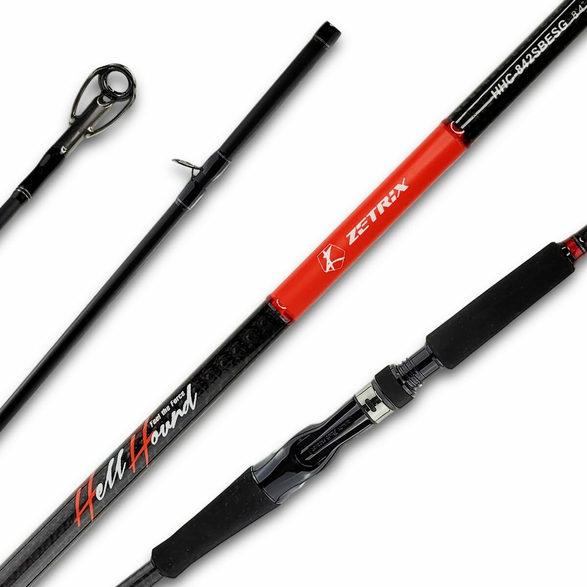 Спиннинг Zetrix HELLHOUND HHC-732JBESG 2nd Gen (casting) 2.21м до 160гр